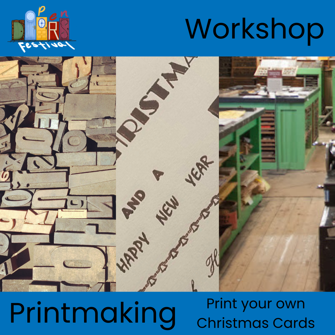 Printmaking Workshop - Print your own Christmas Cards 19/10 | Open ...